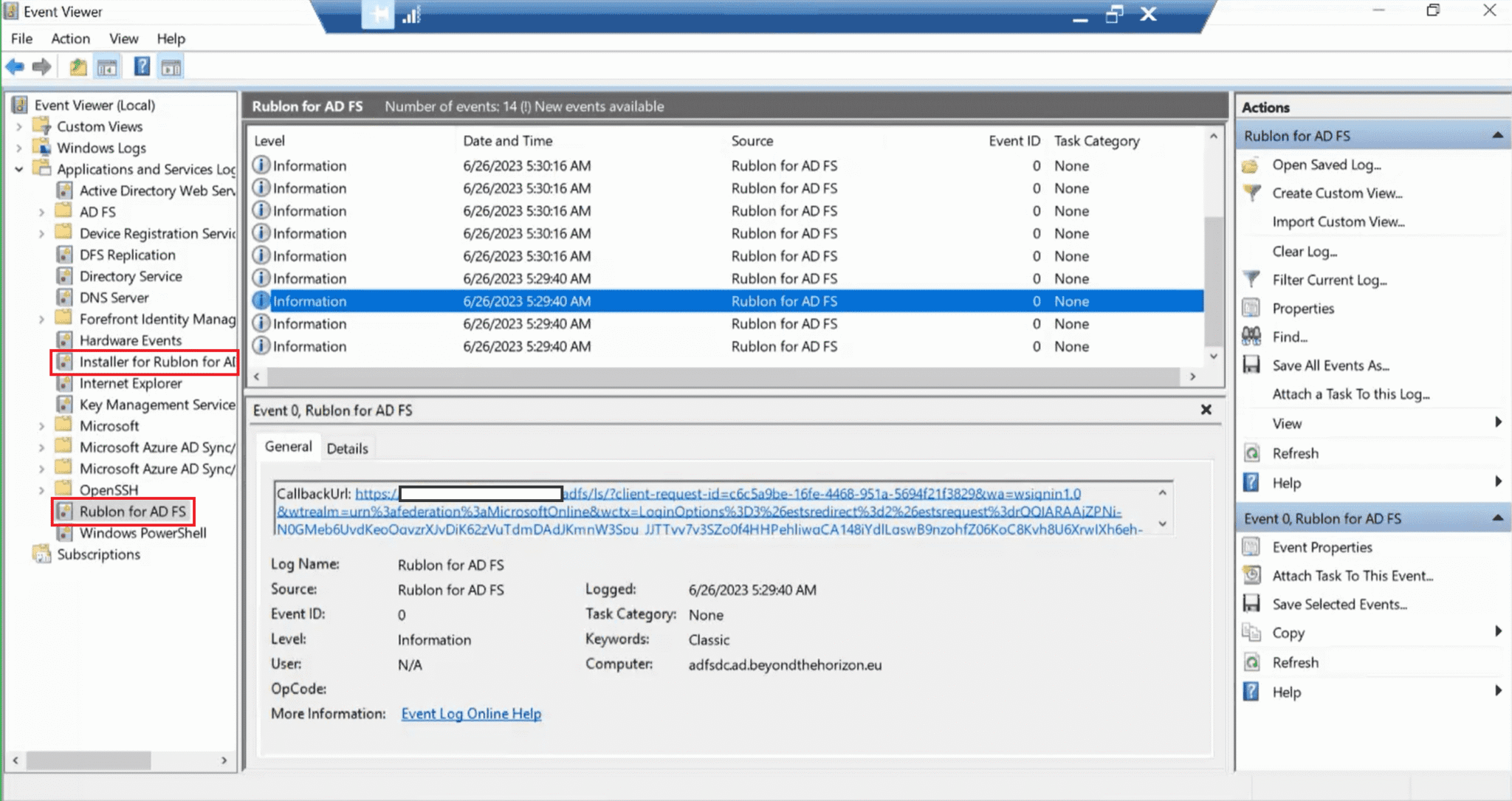 Multi-Factor Authentication (2FA/MFA) for Microsoft AD FS - Rublon