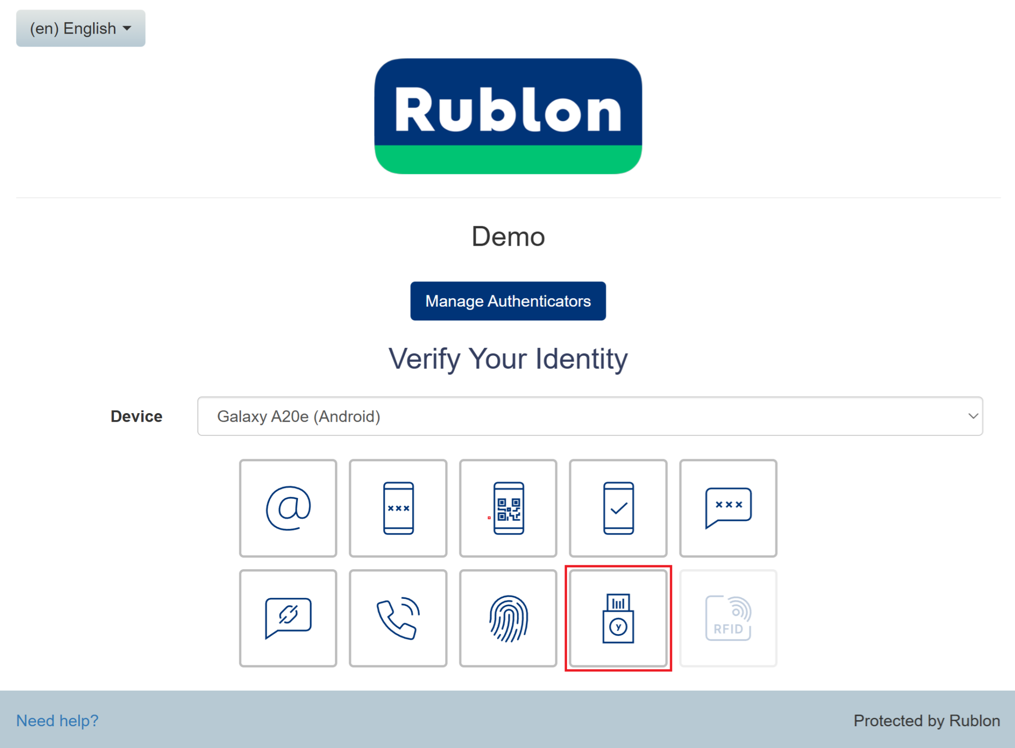How to add a YubiKey OTP Security Key? - Rublon User Guide