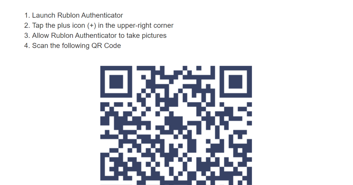 Manage Authenticators Rublon User Guide