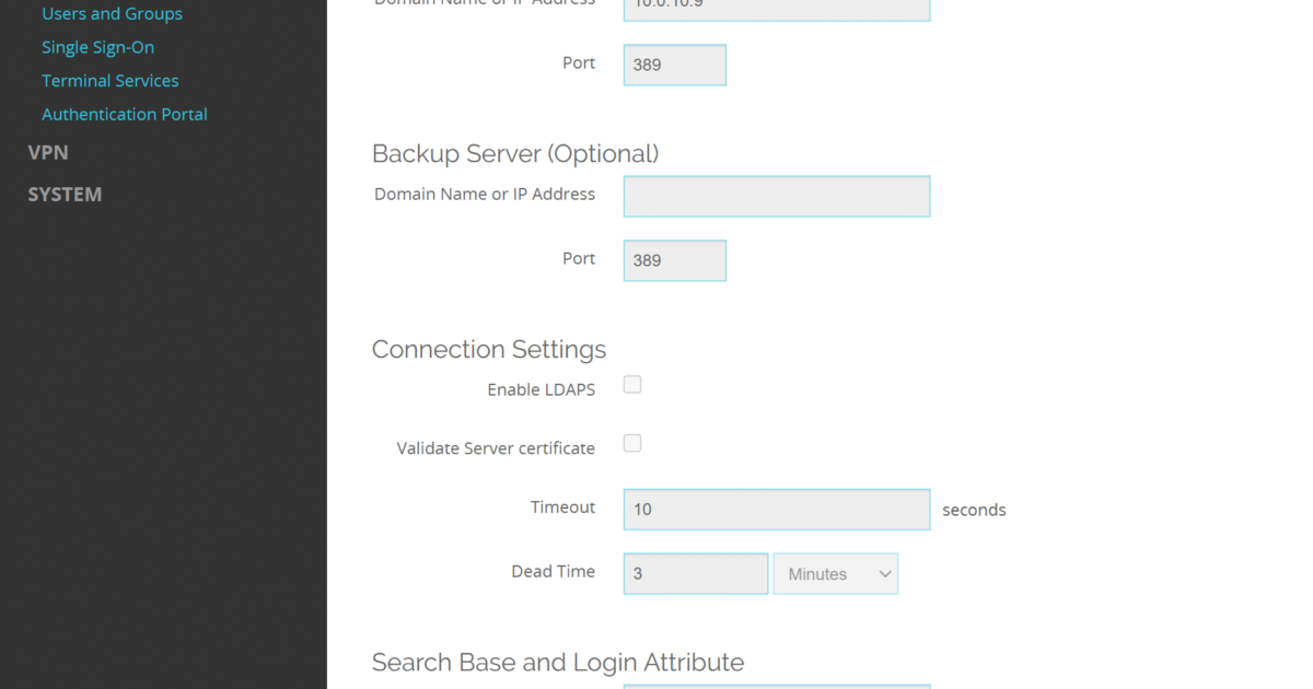 Multi Factor Authentication 2famfa For Watchguard Firebox Ldap