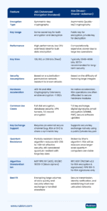 AES vs. RSA: What's the Difference?